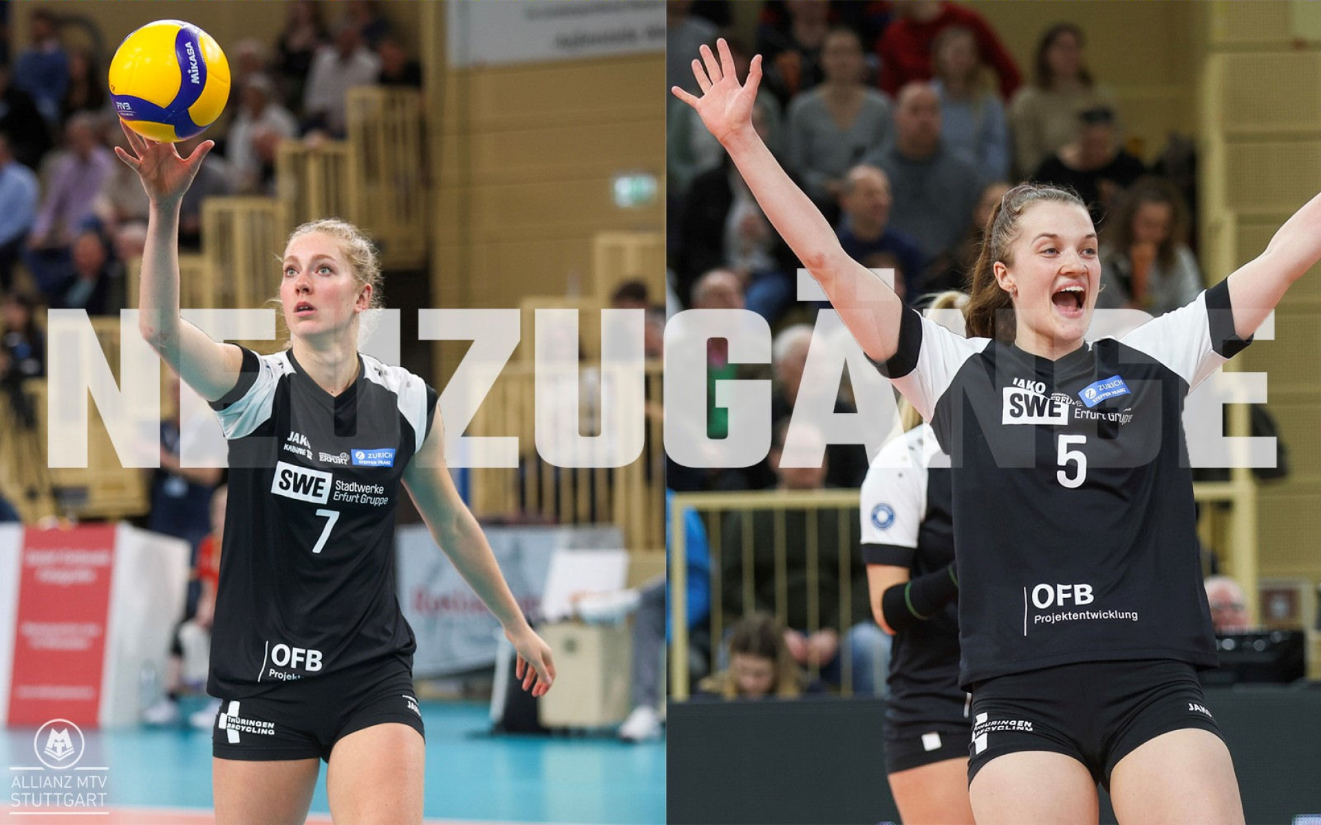 Corina Glaab und Vera Mulder wechseln nach Stuttgart - Allianz MTV ...